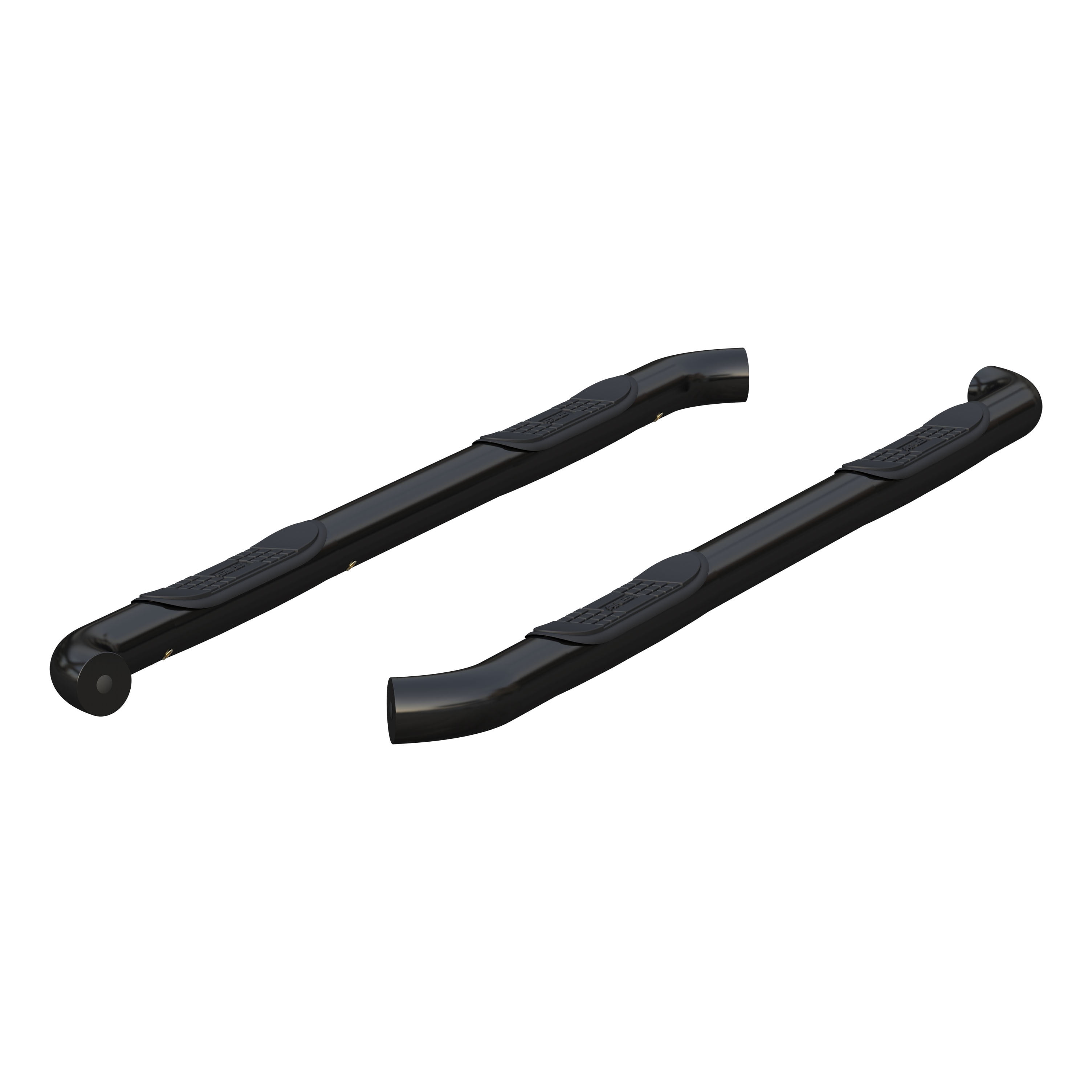 ARIES 209018 3" Round Black Steel Nerf Bars, No-Drill, Select Nissan ...