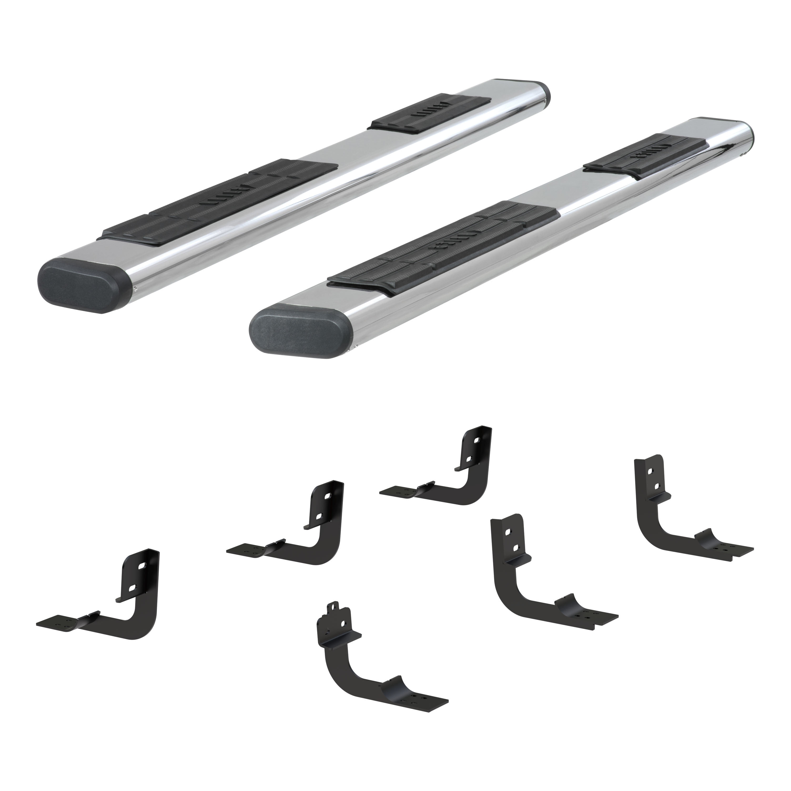 ARIES 4444046 6 x 91-Inch Oval Polished Stainless Steel Nerf Bars ...