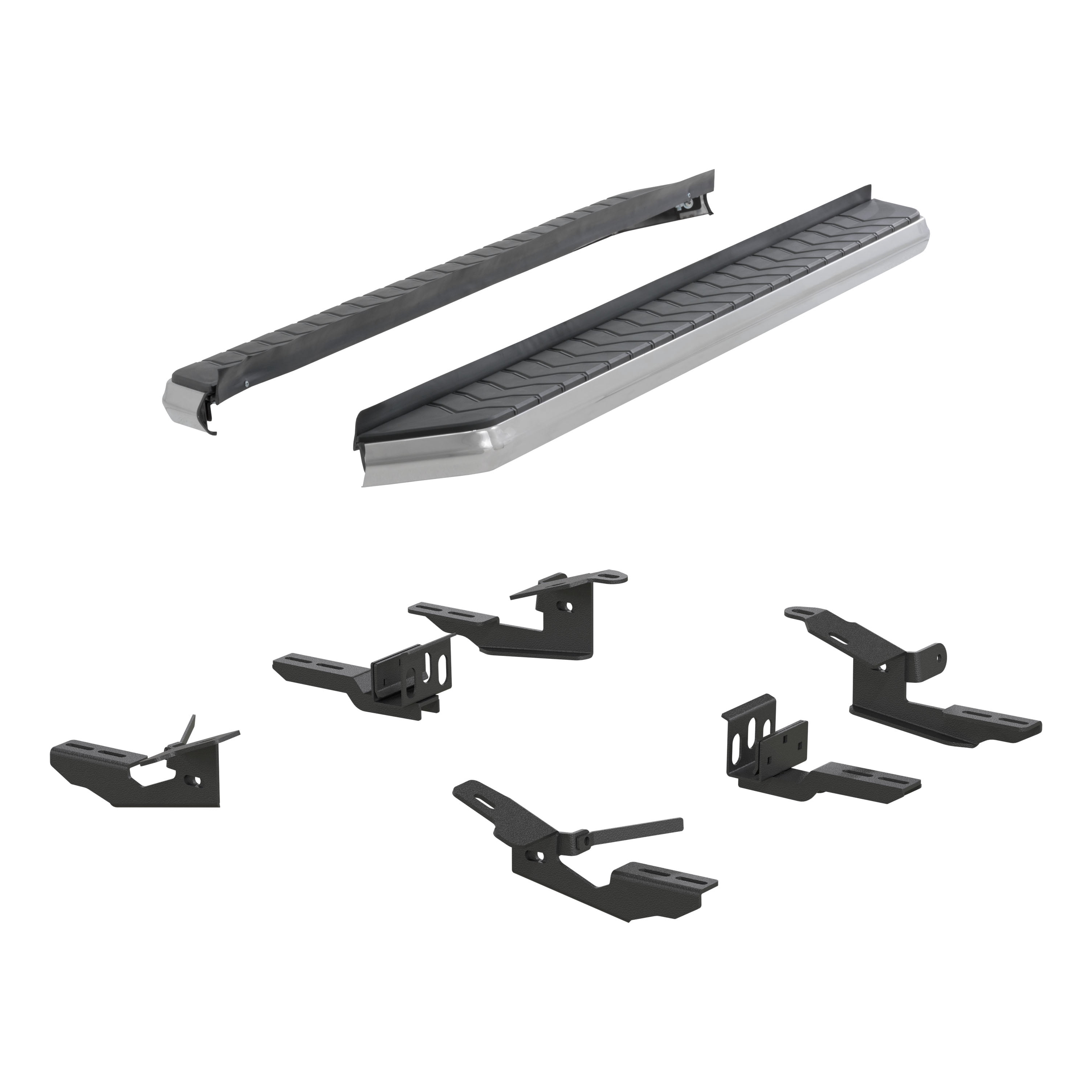 ARIES Aero Tread 5 Inch Stainless Steel Running Boards Steps for 11-19 ...