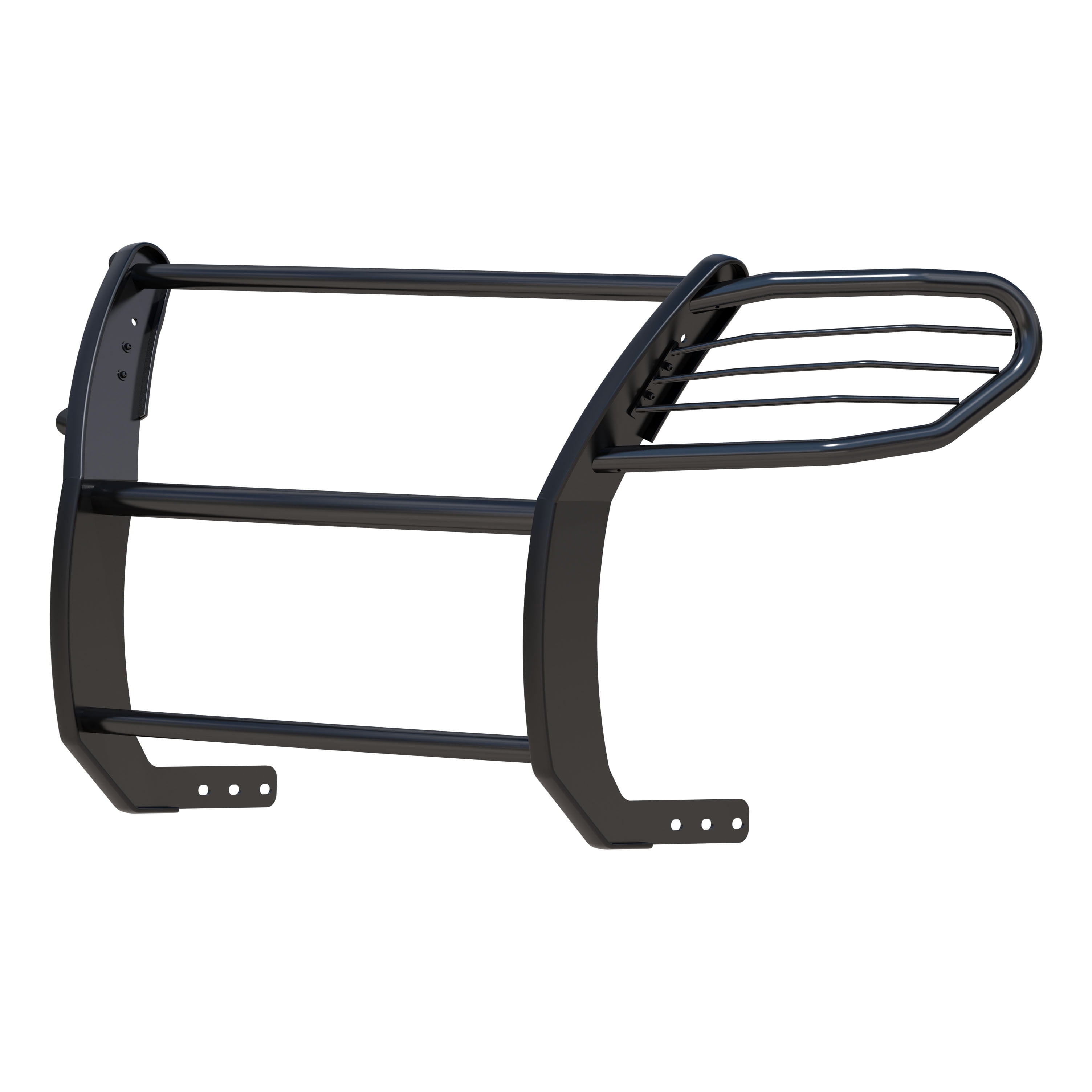 ARIES, Automotive Brush & Grille Guard with Durable Semi-Gloss Black ...