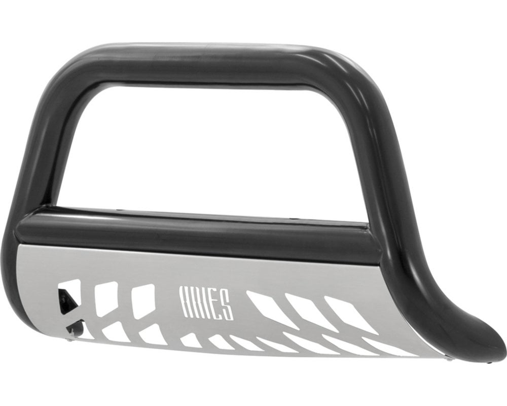 ARIES B35-1001 3-Inch Black Steel Bull Bar, No-Drill, Select Jeep ...