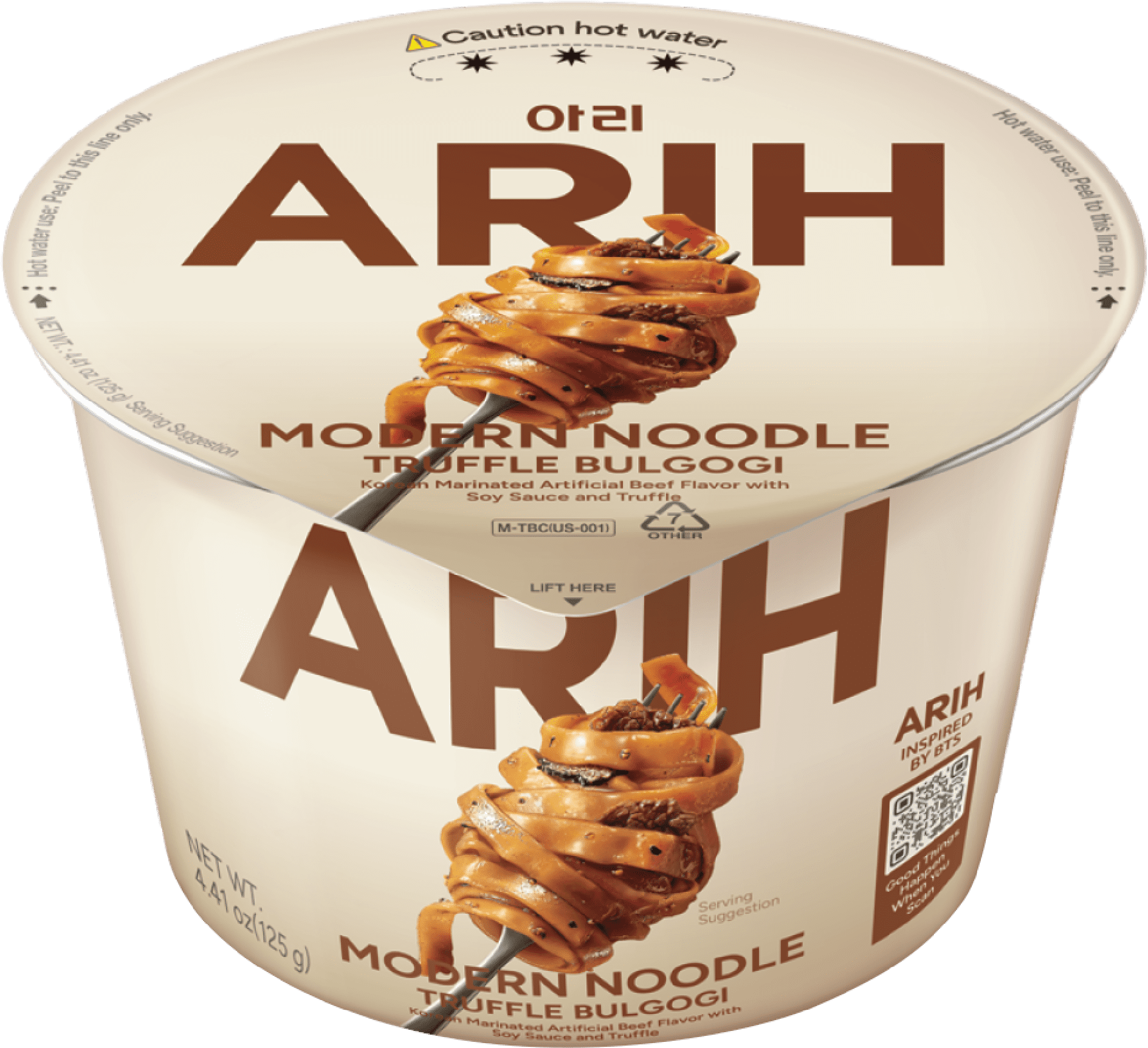 ARIH Modern Noodles, Western-Korean Fusion Soup-Less Noodles, Truffle ...