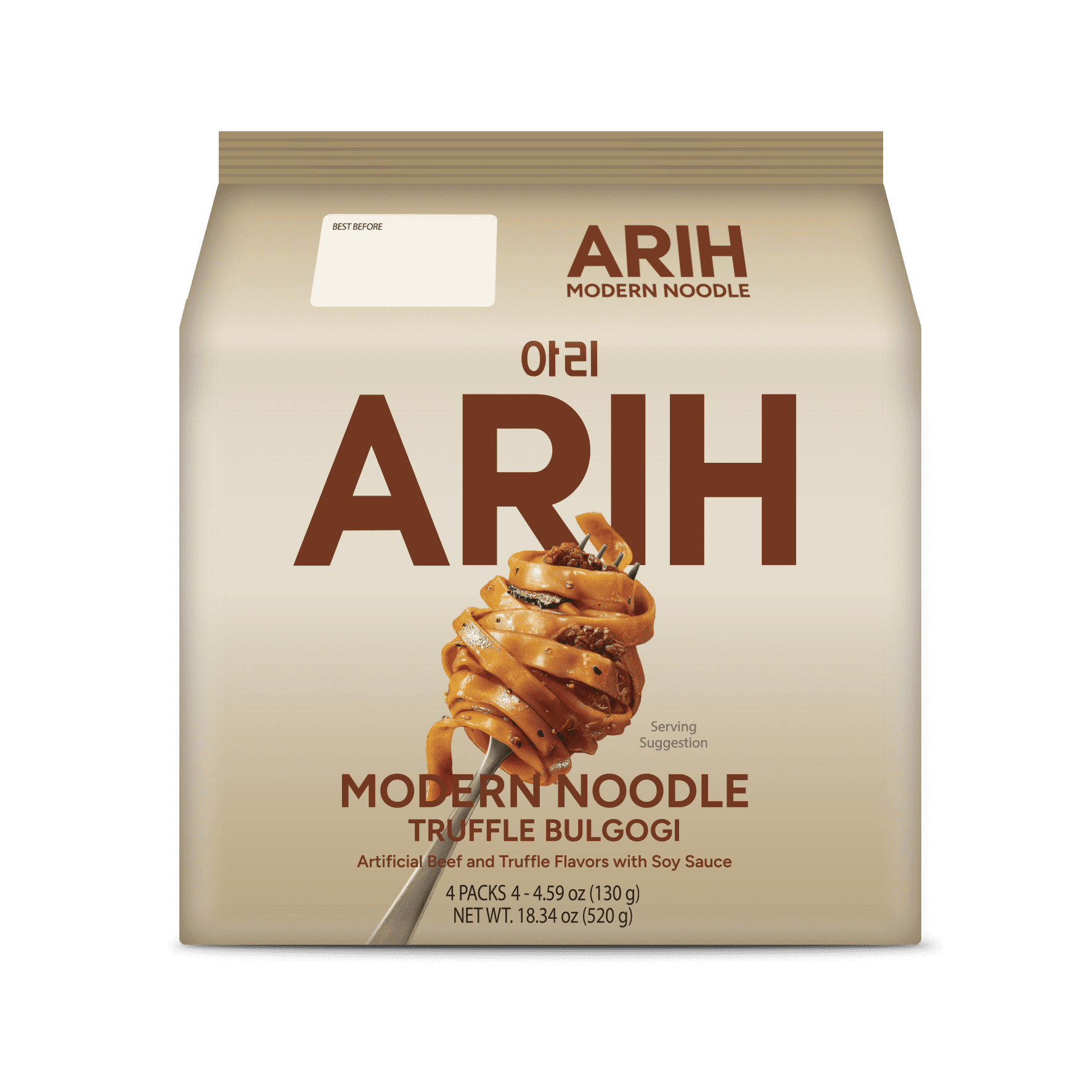 ARIH Modern Noodles, Western-Korean Fusion Soup-Less Noodles, Truffle ...