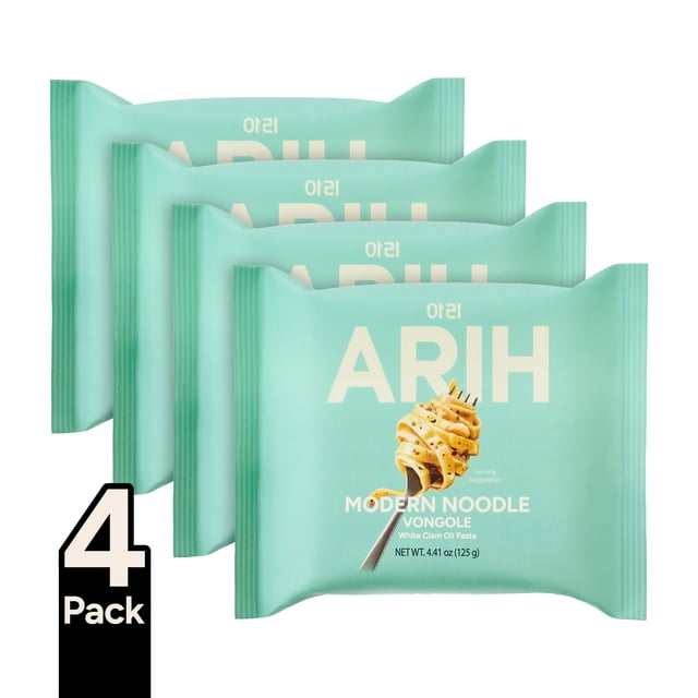 ARIH Modern Noodles, Western-Korean Fusion Soup-Less Noodles, Vongole ...