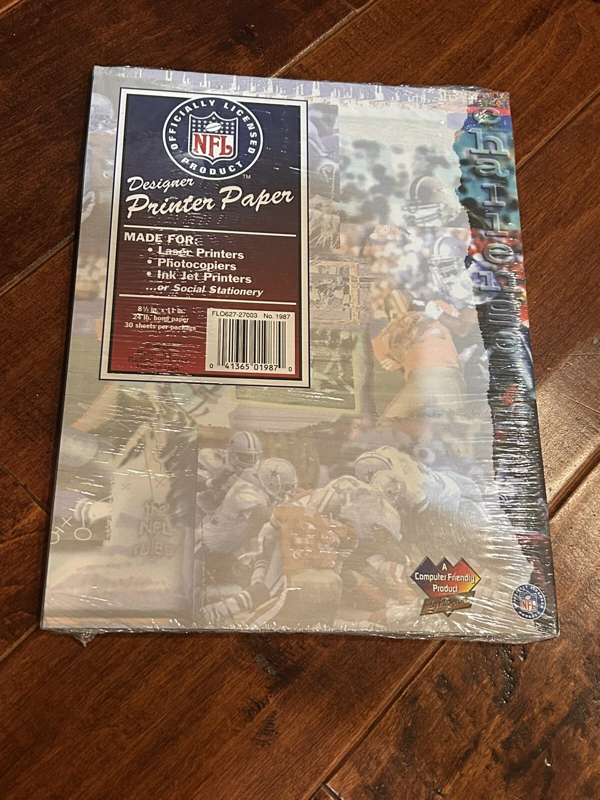 ARISE- Nfl Designer Printer Paper 8.5" X 11" 30 Count. Laser, Copier ...