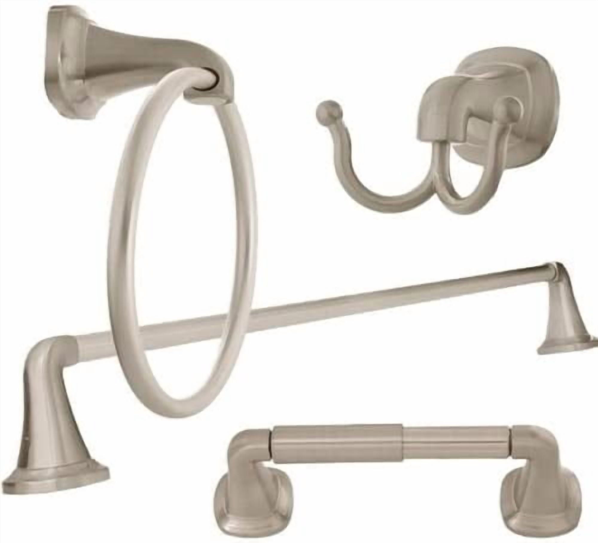 Inspiring Satin Nickel Bathroom Accessories Pictures