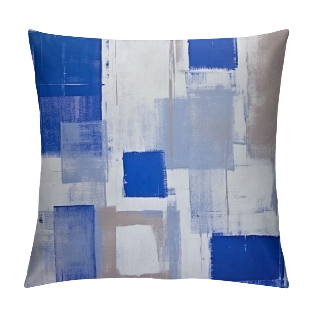 ARISTURING Abstract Paint Ocean Decorations Pillow Covers , Throw ...