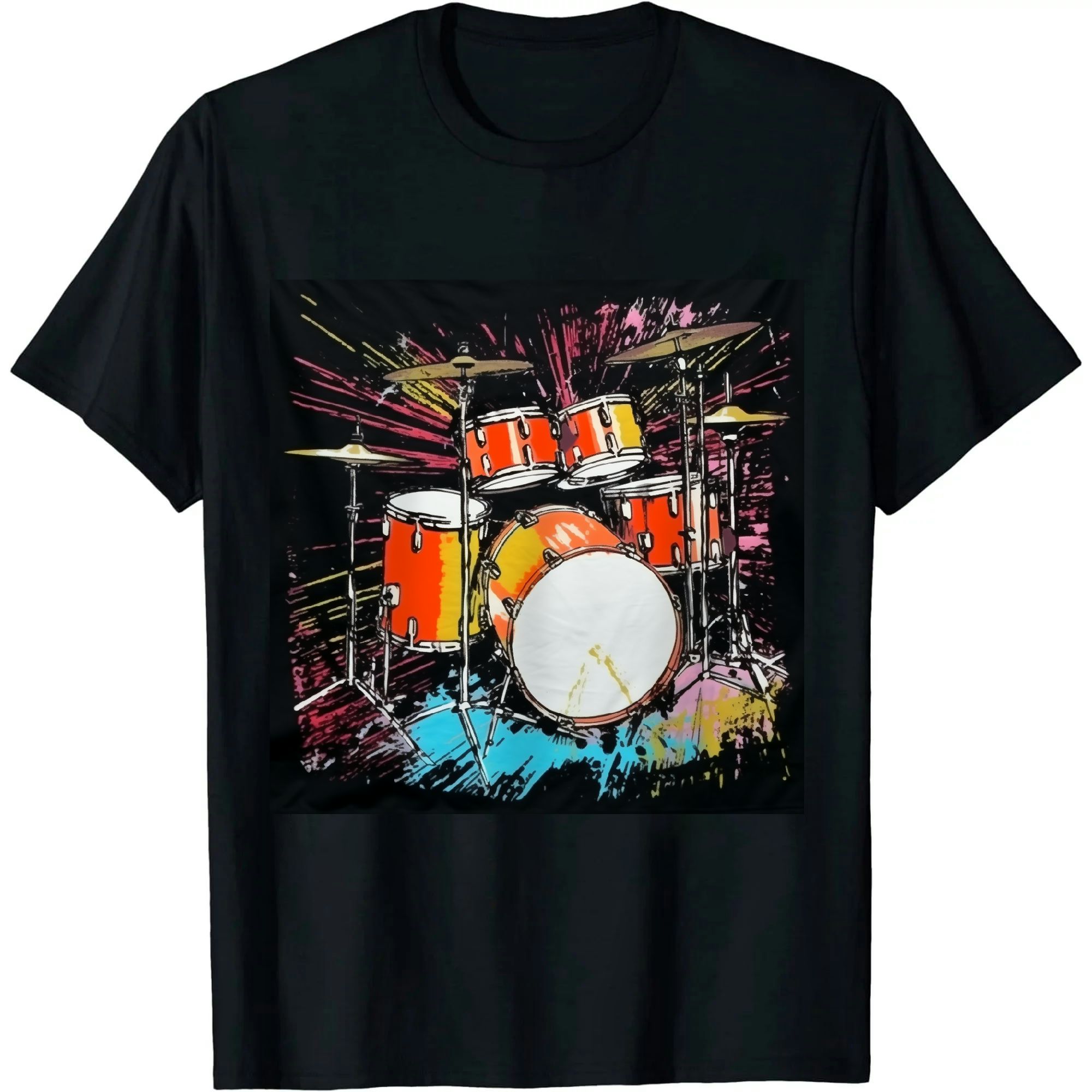 ARISTURING Abstract art drums musician music band throne noose T-Shirt ...
