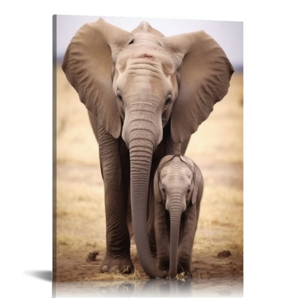 ARISTURING African Elephant Animals Mammals, Motherly Love, African ...