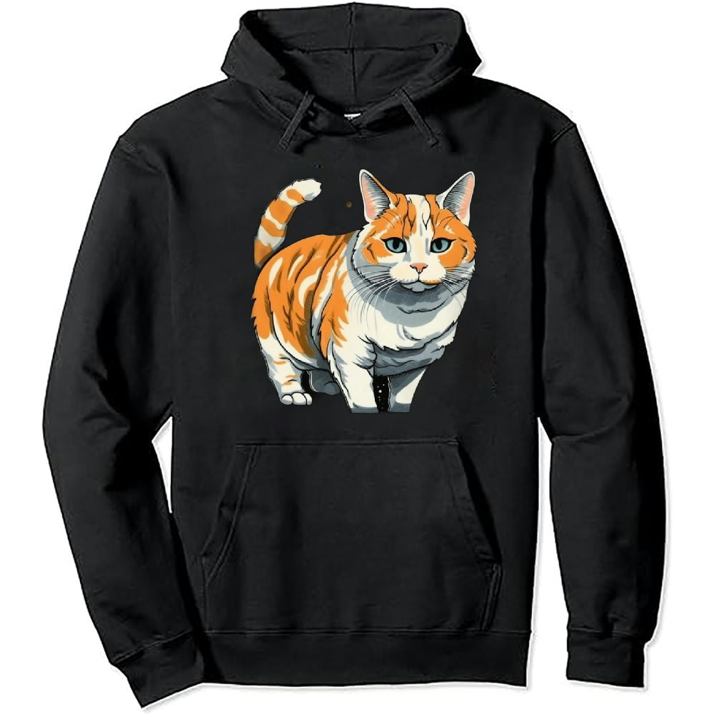 Jiayy American Shorthair Character Cute for cat lovers Pullover Hoodie ...