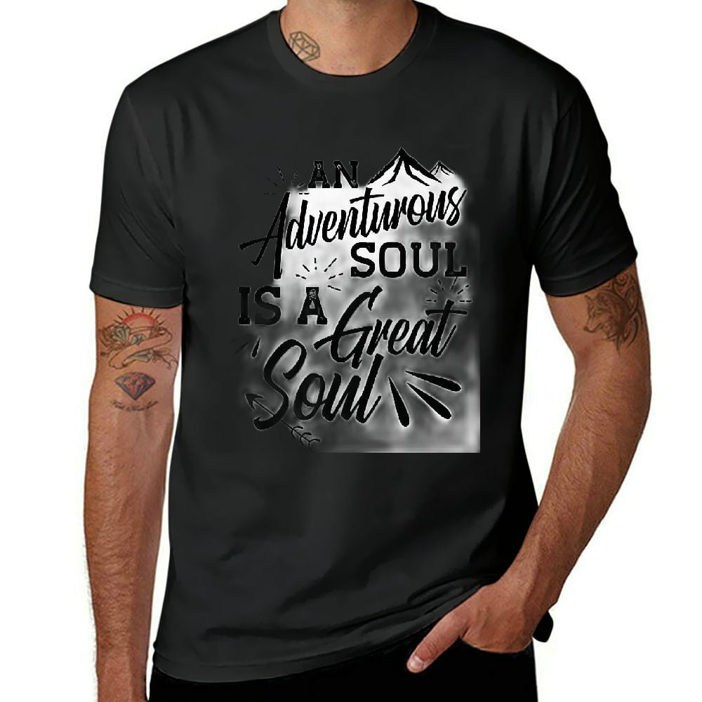 ARISTURING An Soul Is A Great Soul Camping T-Shirt S - Walmart.com