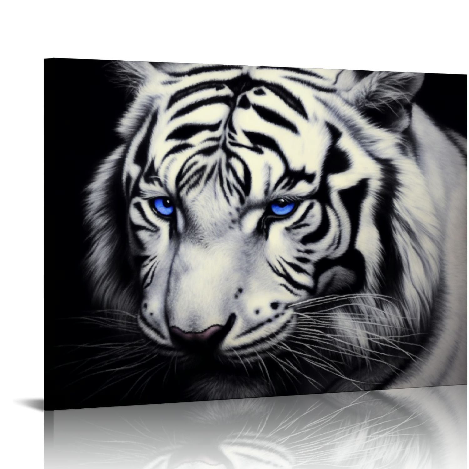 ARISTURING Animal Tiger Canvas Wall Art,Motivational Quotes Motto ...