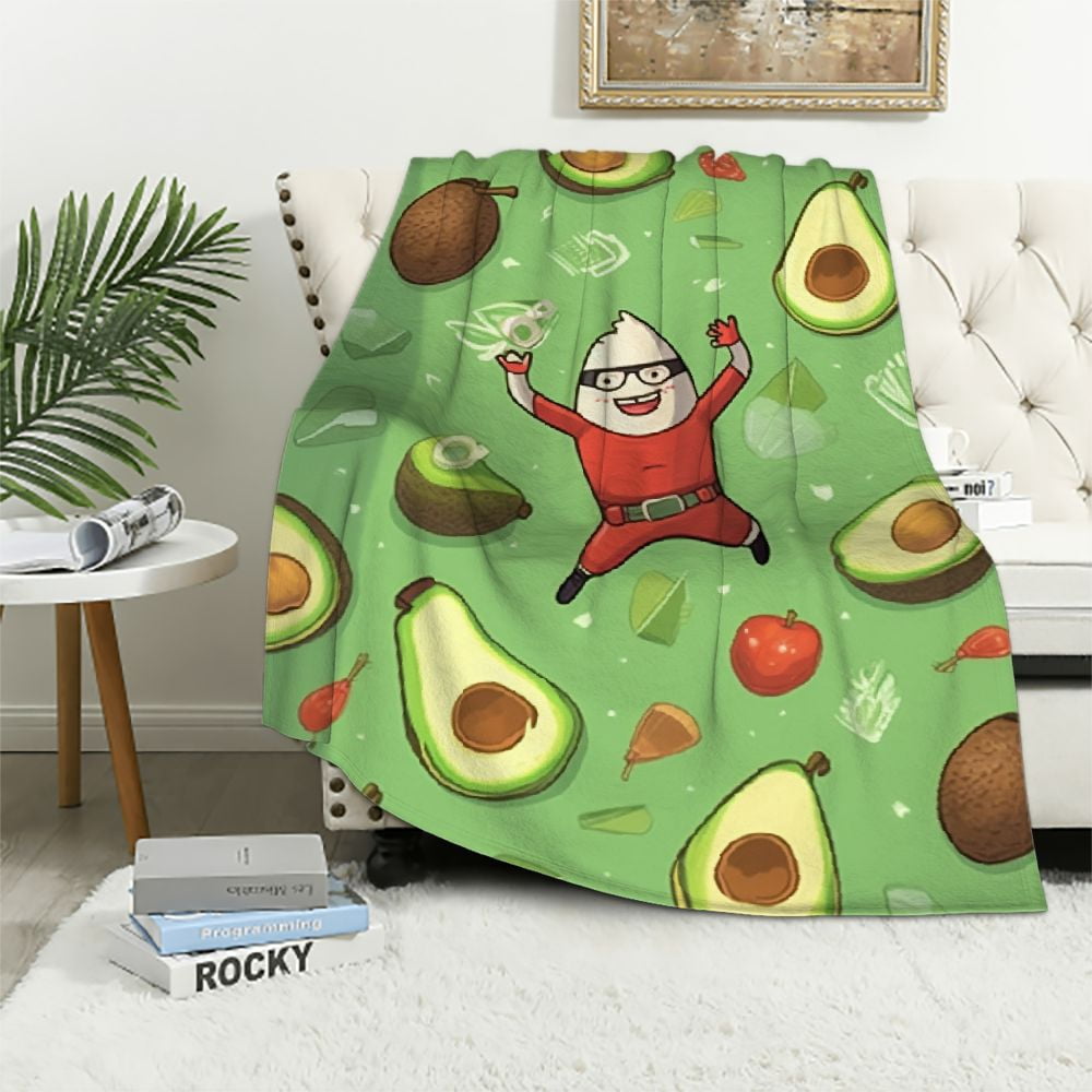 ARISTURING Avocado Soft Throw Blanket, Soft Blanket Throw Gifts for ...