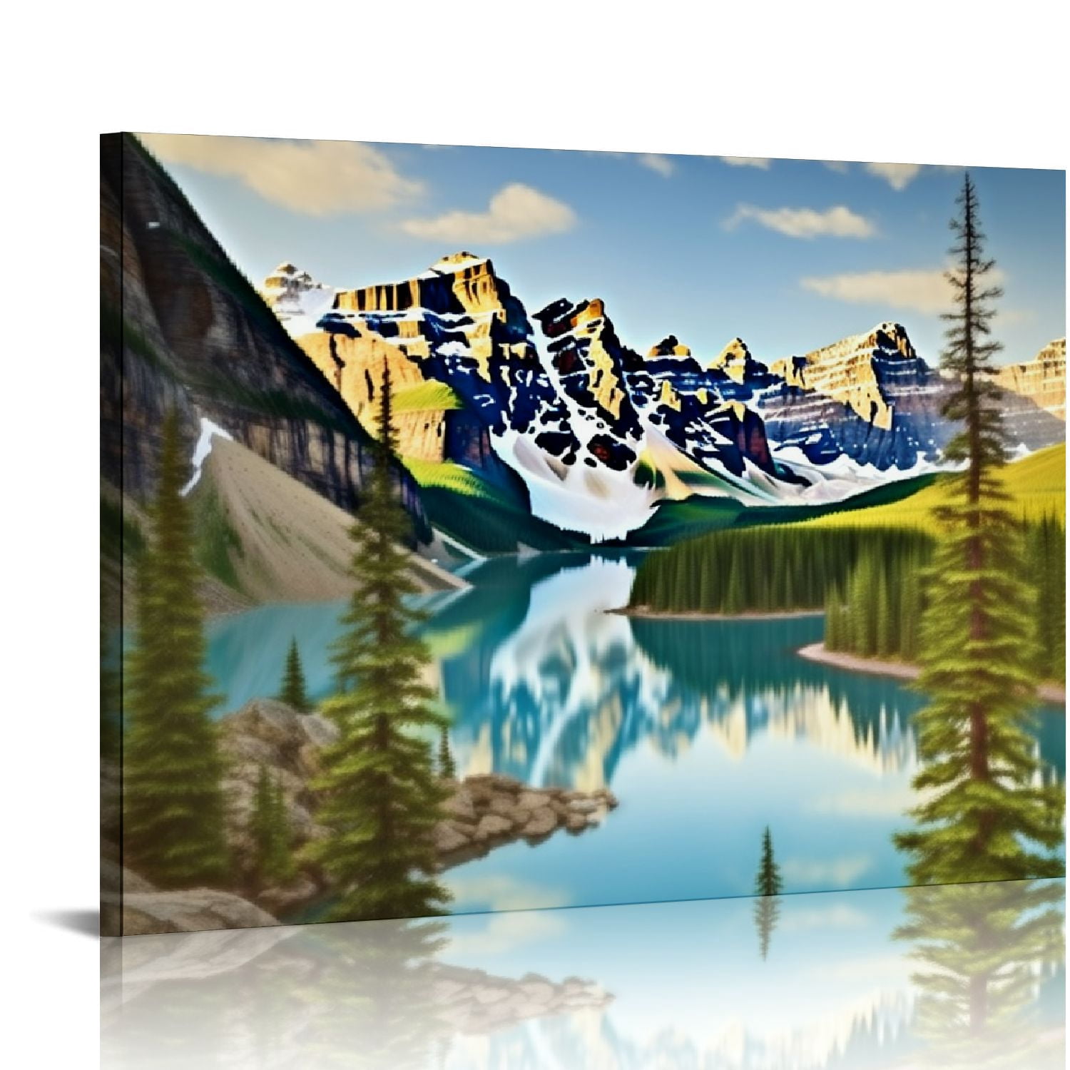 ARISTURING Banff Canvas Art Prints Moraine Lake Wall Art Colorado ...
