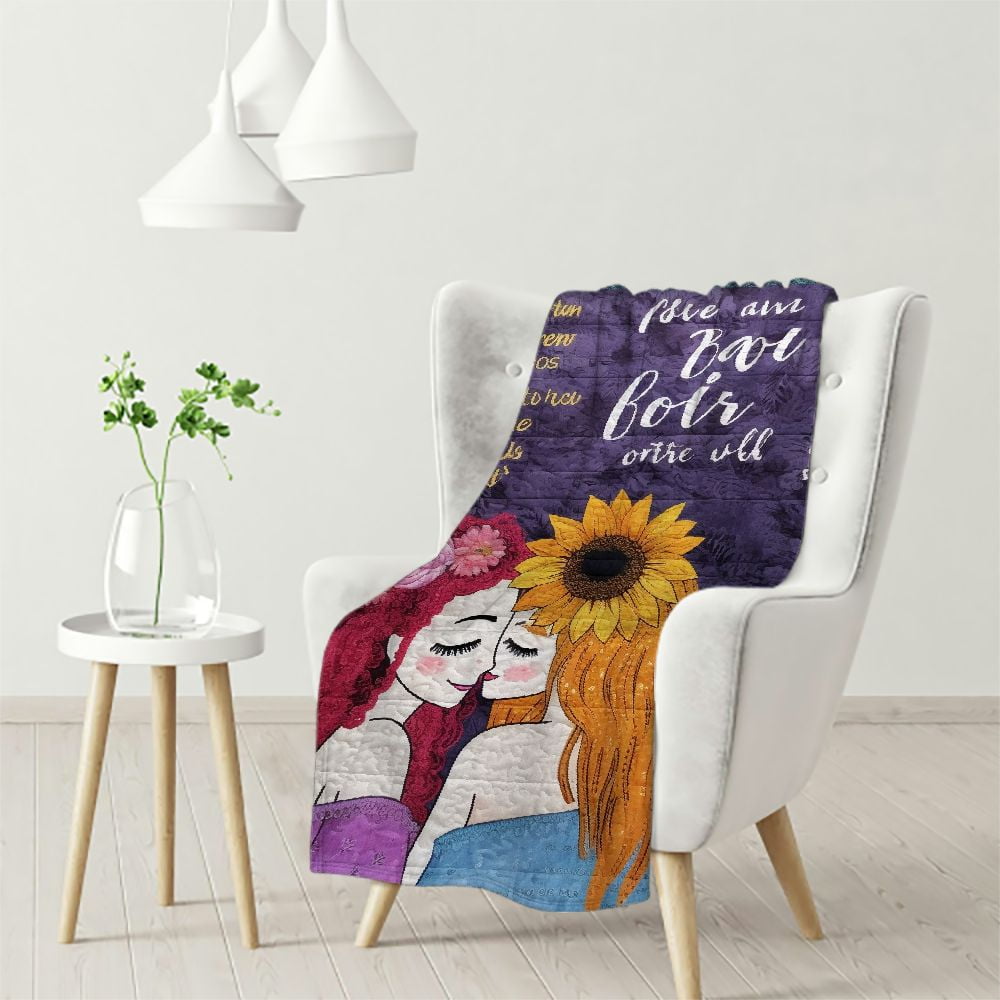 ARISTURING Best Friend Blanket - Best Friend Birthday Gifts for Women ...