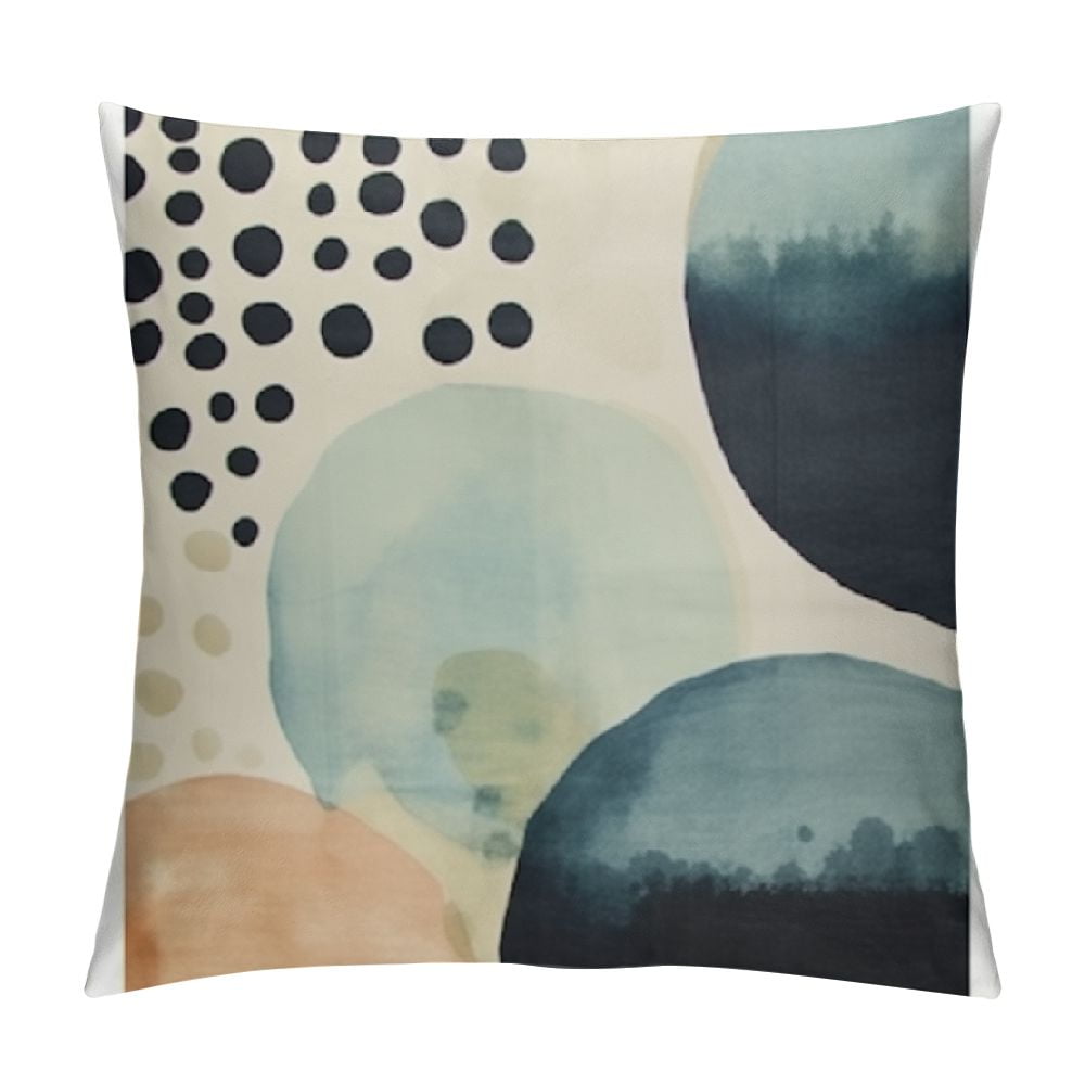 ARISTURING Boho Abstract Pillow Covers Accent Mid Century Modern ...