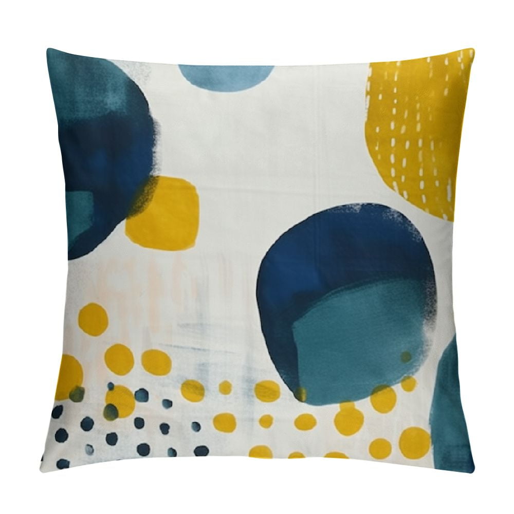 ARISTURING Boho Abstract Pillow Covers Mid Century Modern Throw Pillow ...