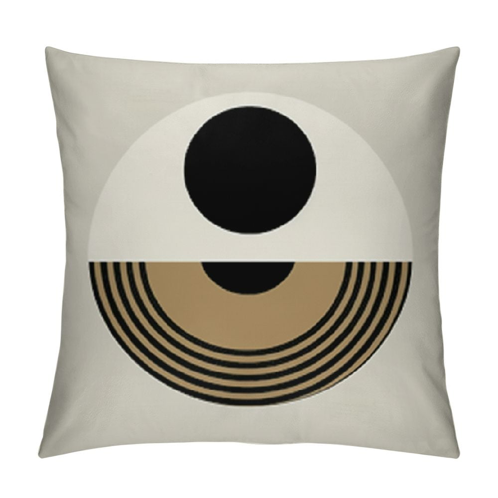ARISTURING Boho Abstract Pillow Covers Mid Century Modern Throw Pillow ...