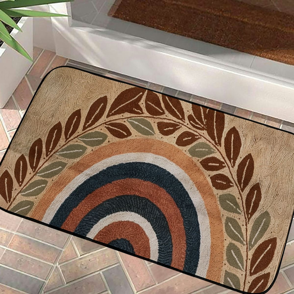 ARISTURING Boho Rainbow - 18" x 30" Made in USA - Entryway Sustainable ...