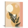 ARISTURING Boho Wall Art Mid-Century Modern Wall Decor Framed Canvas ...