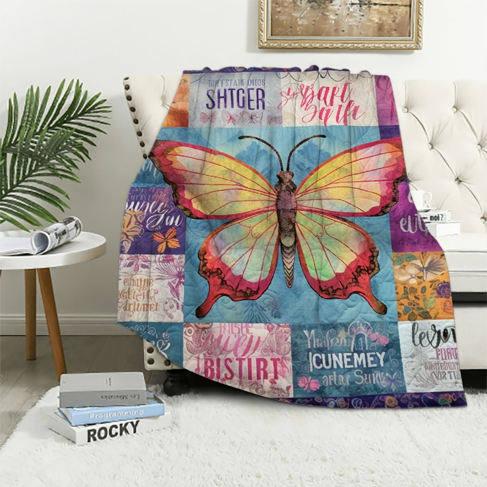 ARISTURING Butterfly Blanket for Women, Butterfly Gifts for Girls ...