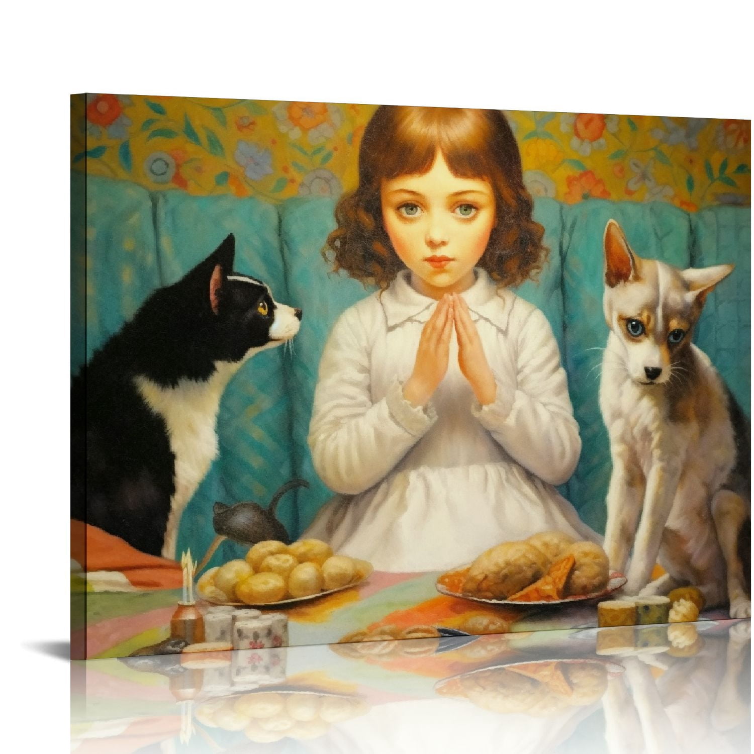 ARISTURING Canvas Print Wall Art Suspense by Charles Burton Cultural ...