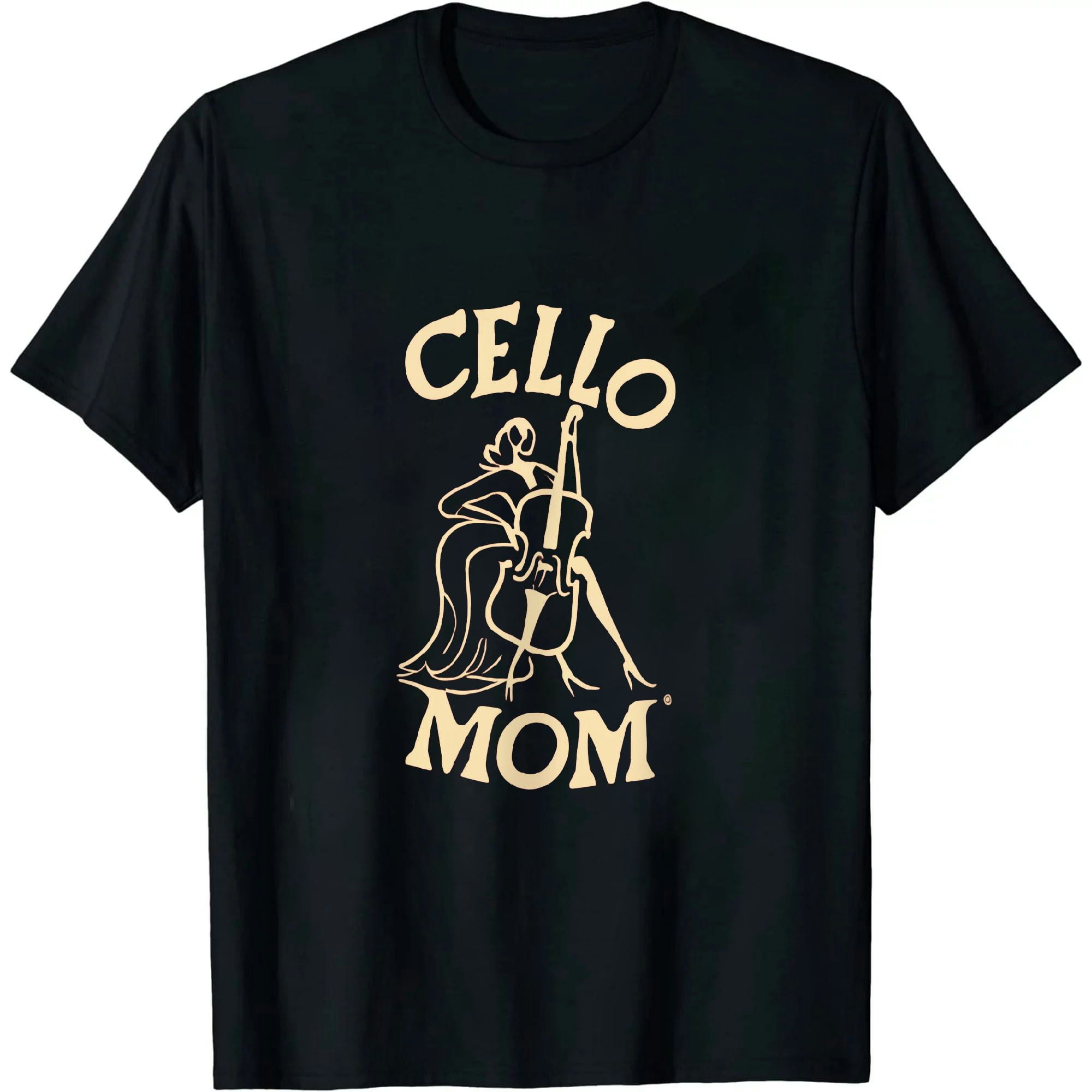 ARISTURING Cello Mom Musical Instrument Mother's Day Musician Costume T ...