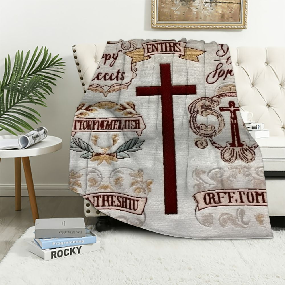 ARISTURING Christian Gifts for Men Women, Christian Blanket Fathers Day ...