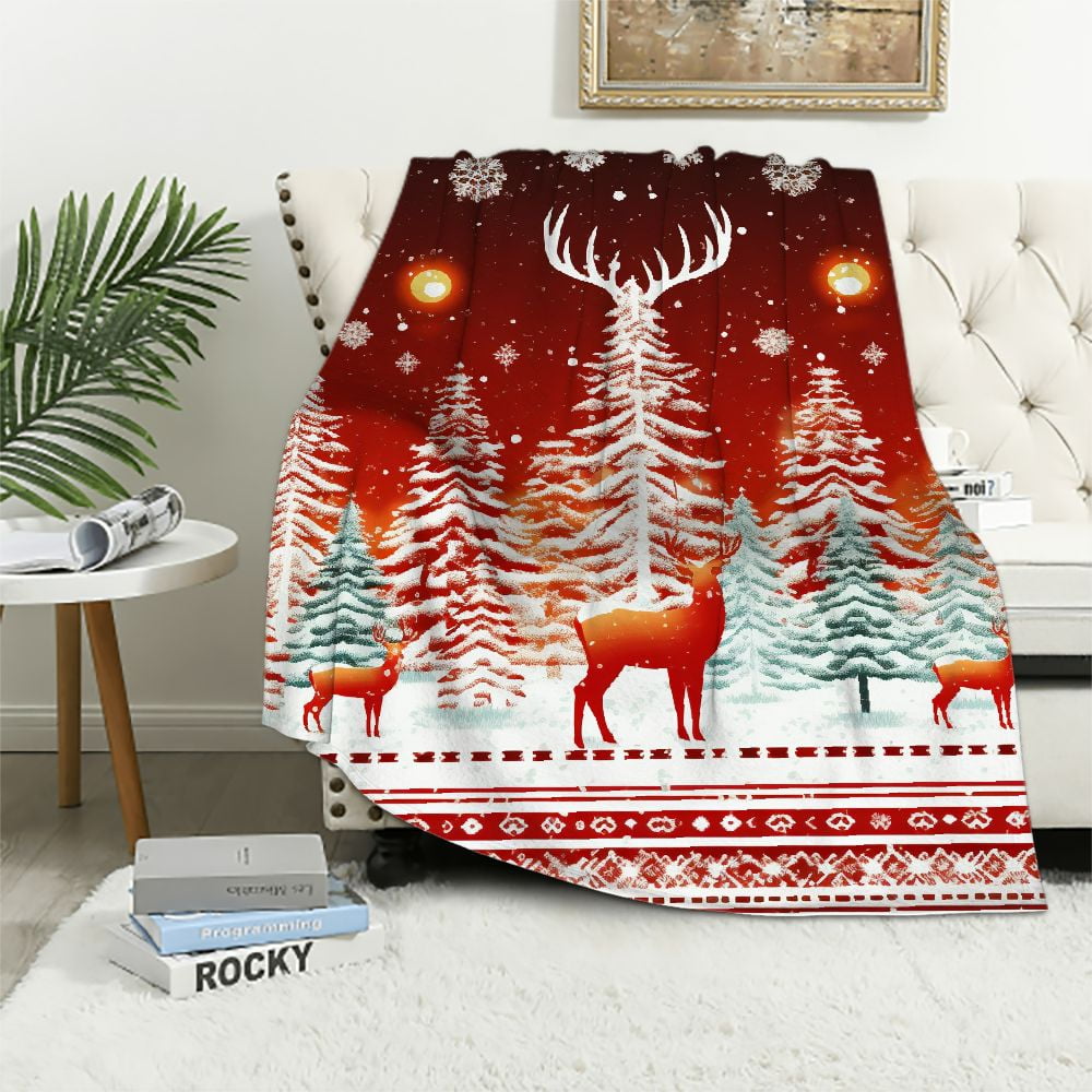 ARISTURING Christmas Throw Blanket, Christmas Blankets and Throws ...