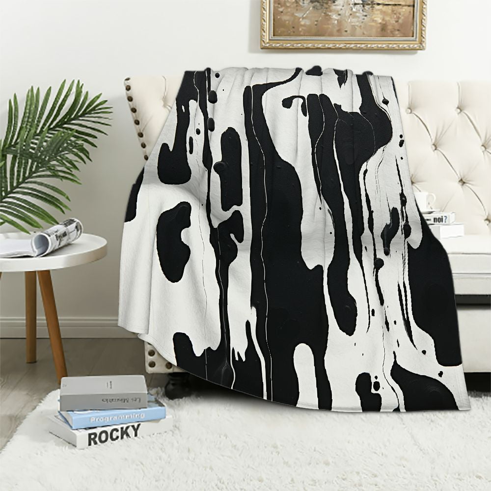 ARISTURING Cow Blanket, Cow Print Blanket for Kids Adults, Luxurious ...