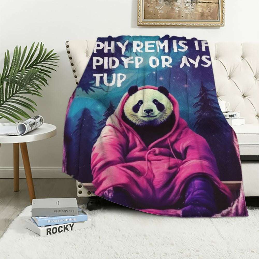 HENGT Cute Panda Blanket Panda Gifts Women Girls Super Warm Soft Cozy ...
