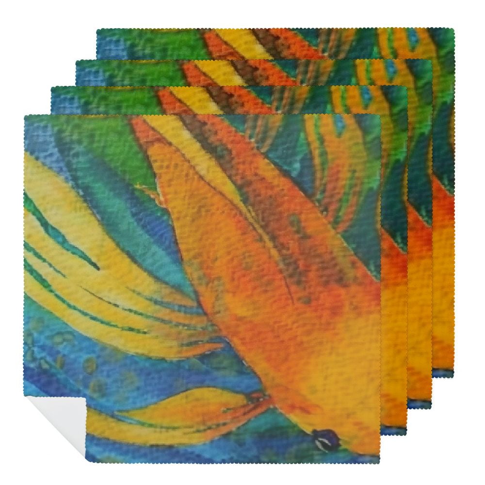 Jiayy Fish Dinner Napkin for Dining Table Kitchen Daily Party ...