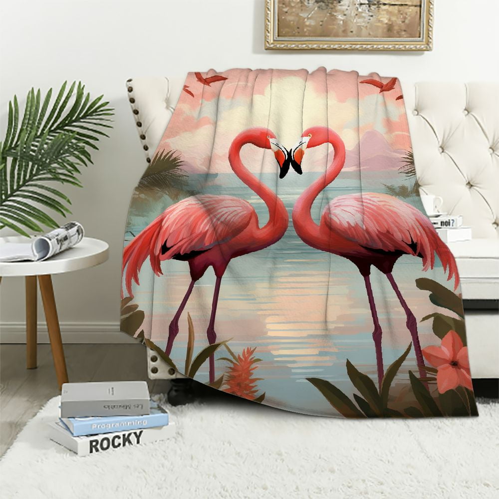 ARISTURING Flamingo Blanket Bookmark Gifts for Women Girl Pink Cow ...