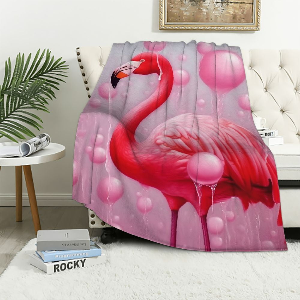 ARISTURING Flamingo Blanket Flamingo Gifts for Girl Men Flamingo Throw ...