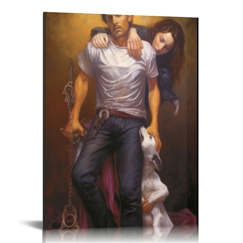 ARISTURING Forgiven Jesus Christ Poster Canvas Wall Art Print Picture ...
