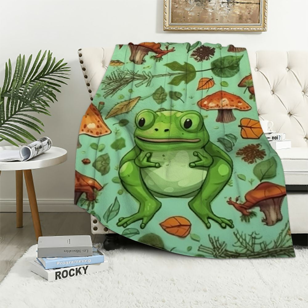 ARISTURING Frog Blanket Gifts, Frog Blankets for Boys Adults, Frog ...