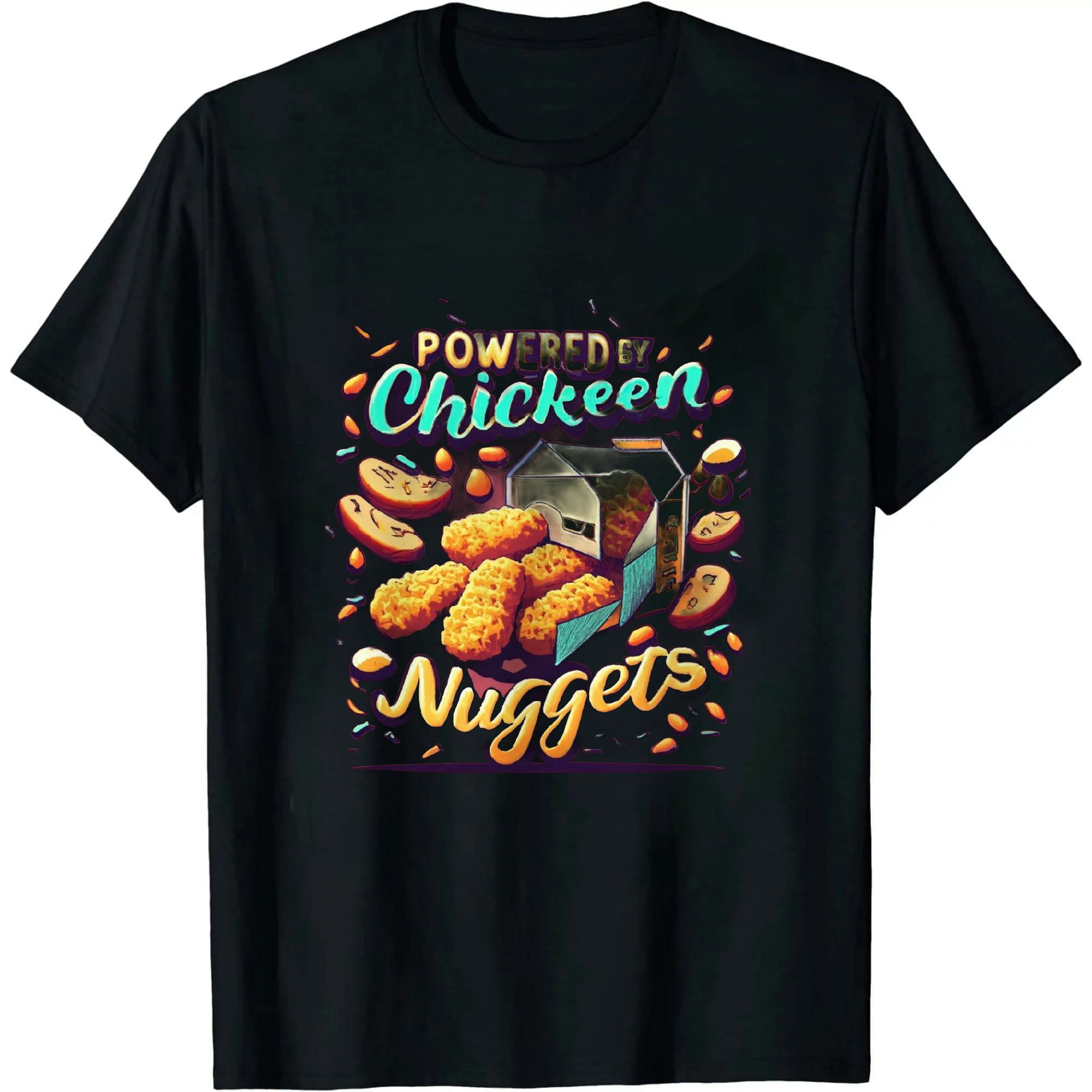 ARISTURING Funny Chicken Nugget Design For Men Women Kids Nuggets Lover ...