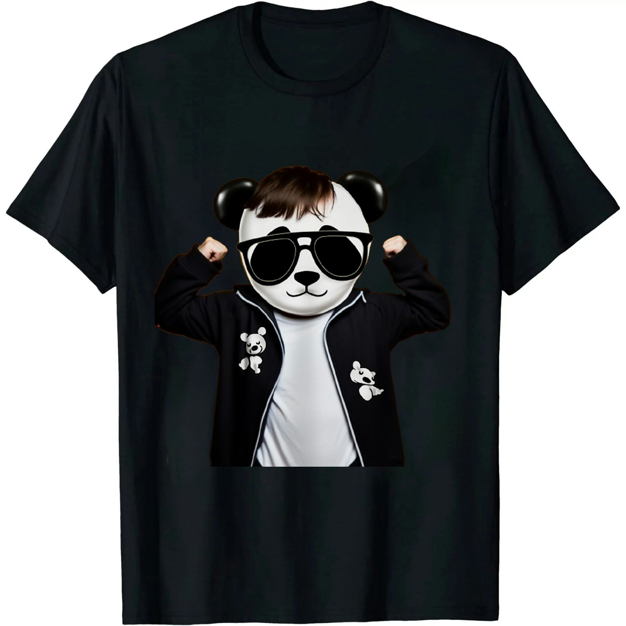 ARISTURING Funny Dabbing Panda Cute Animal Giant Panda Bear Dab Dance T ...