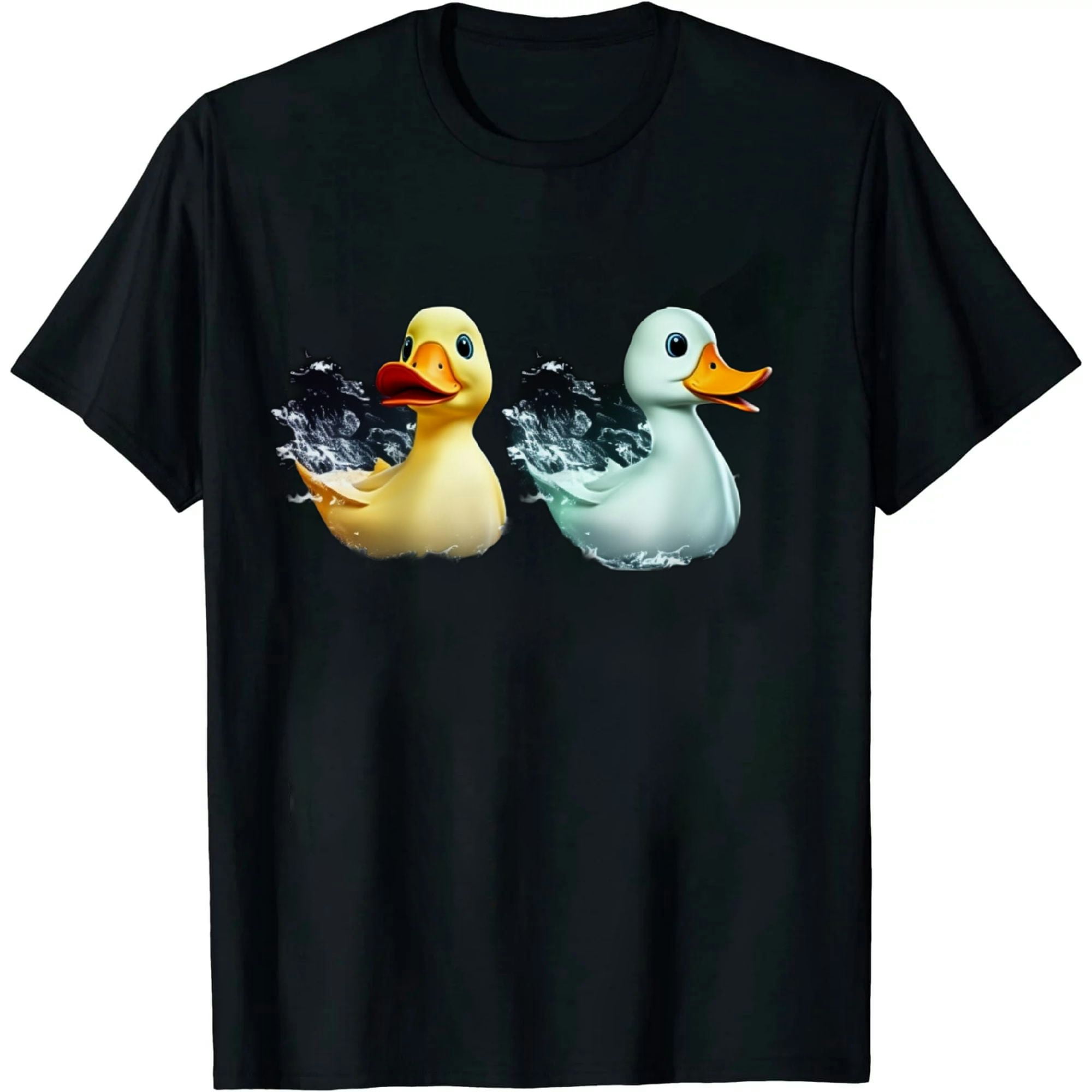 ARISTURING Funny Duck Ghost Pun Meme Men Women Funny Halloween T-Shirt ...