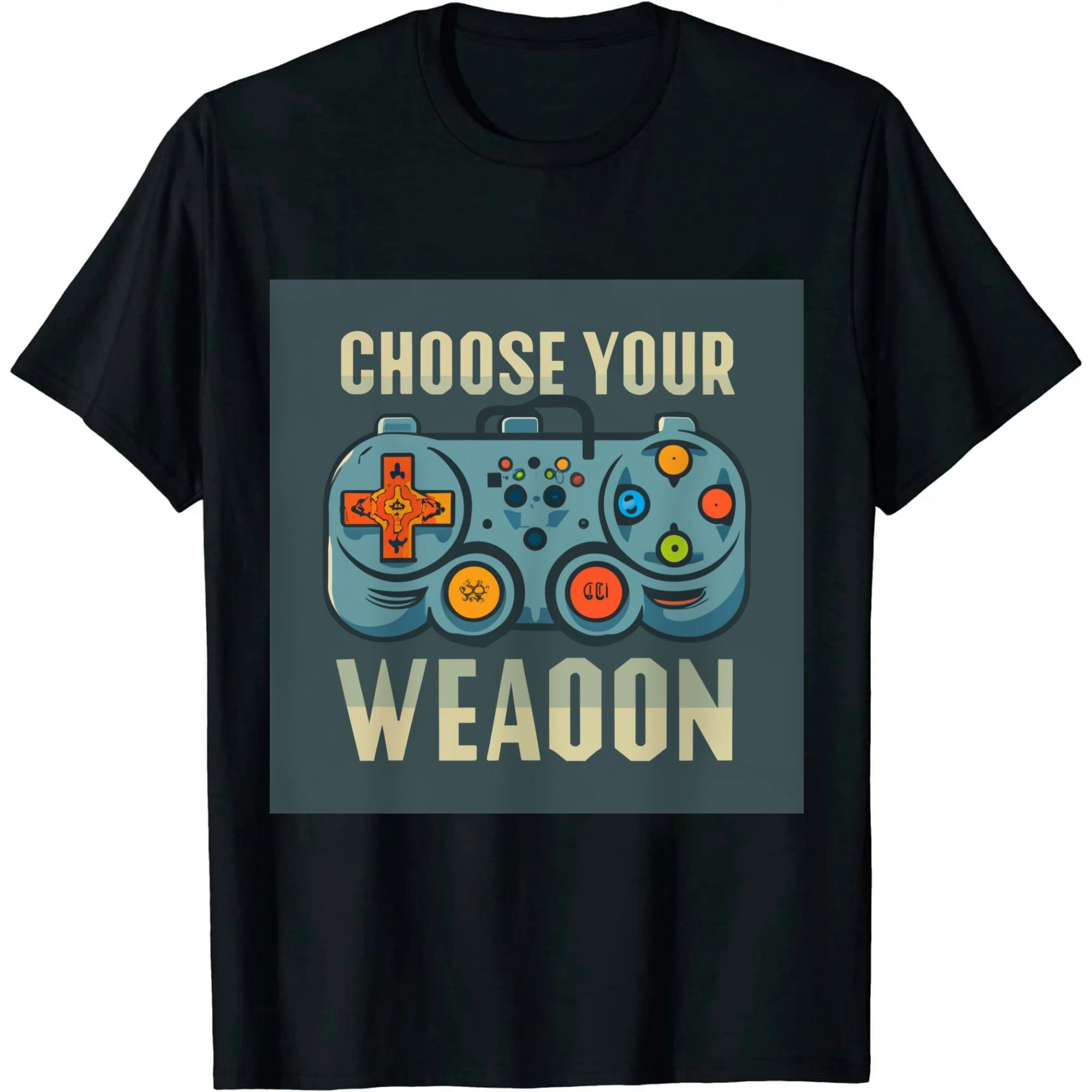 ARISTURING Funny Video Game Choose Your Weapon T-Shirt - Walmart.com