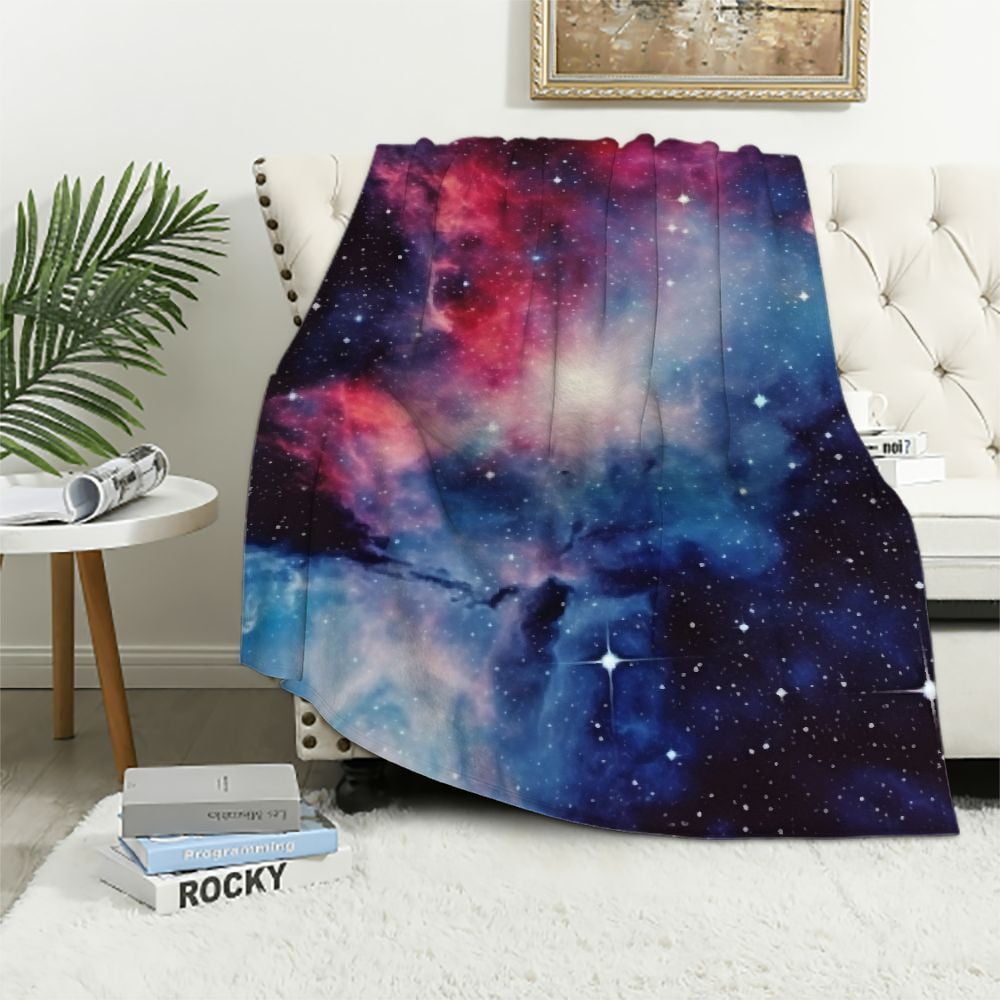 Jiayy Galaxy Blanket Outer Space Universe Nebula Gifts Presents for ...