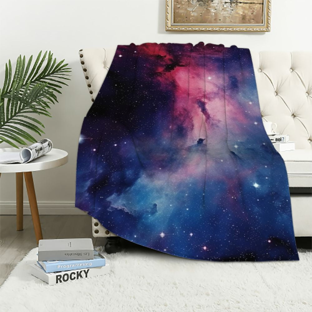 Jiayy Galaxy Blanket Outer Space Universe Nebula Gifts Presents for ...