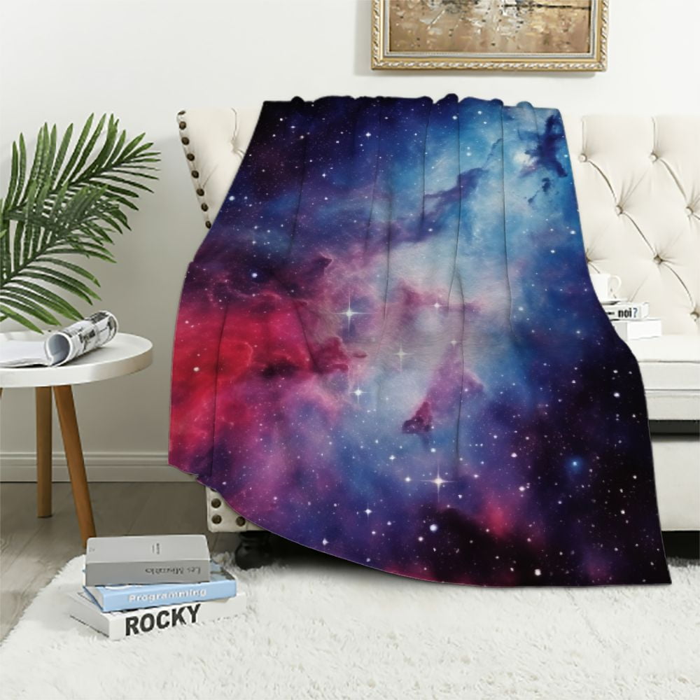Jiayy Galaxy Blanket Outer Space Universe Nebula Gifts Presents for ...