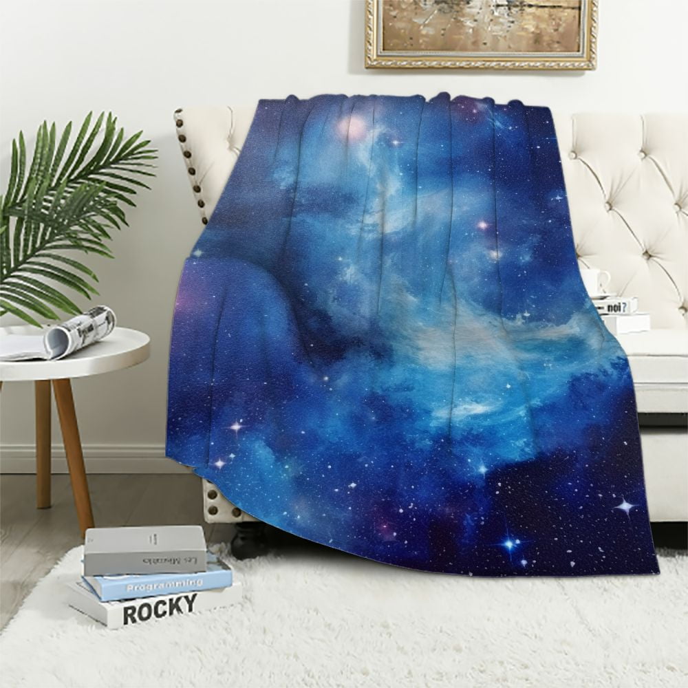 HENGT Galaxy Throw Blanket, Adorable Super-Soft Extra-Large Starry ...