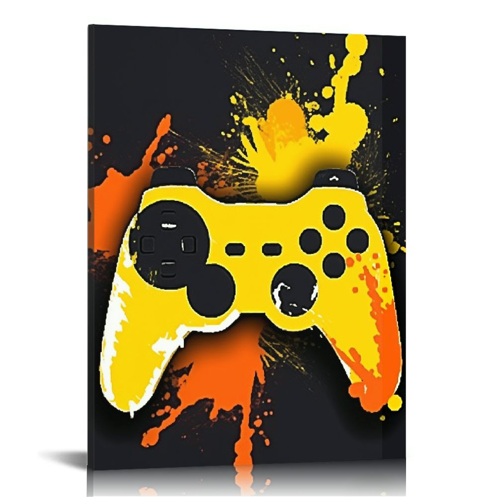 ARISTURING Game Game pad Headset Phone Computer Pattern Wall Art Poster ...