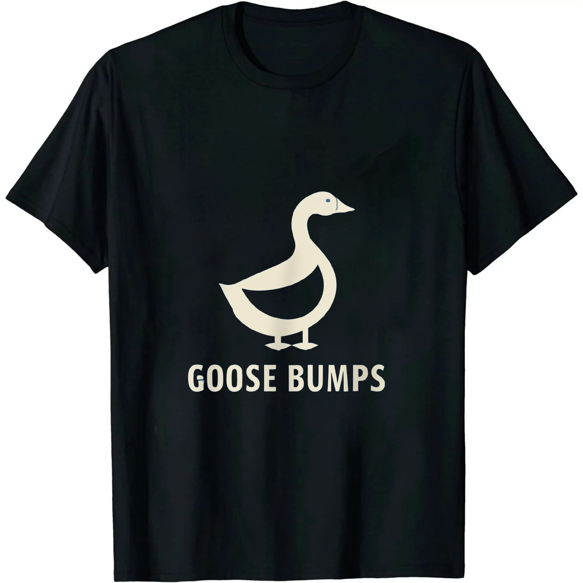 ARISTURING Goose Bumps Goosebumps Funny Geese Fist Bump Pun T-Shirt ...