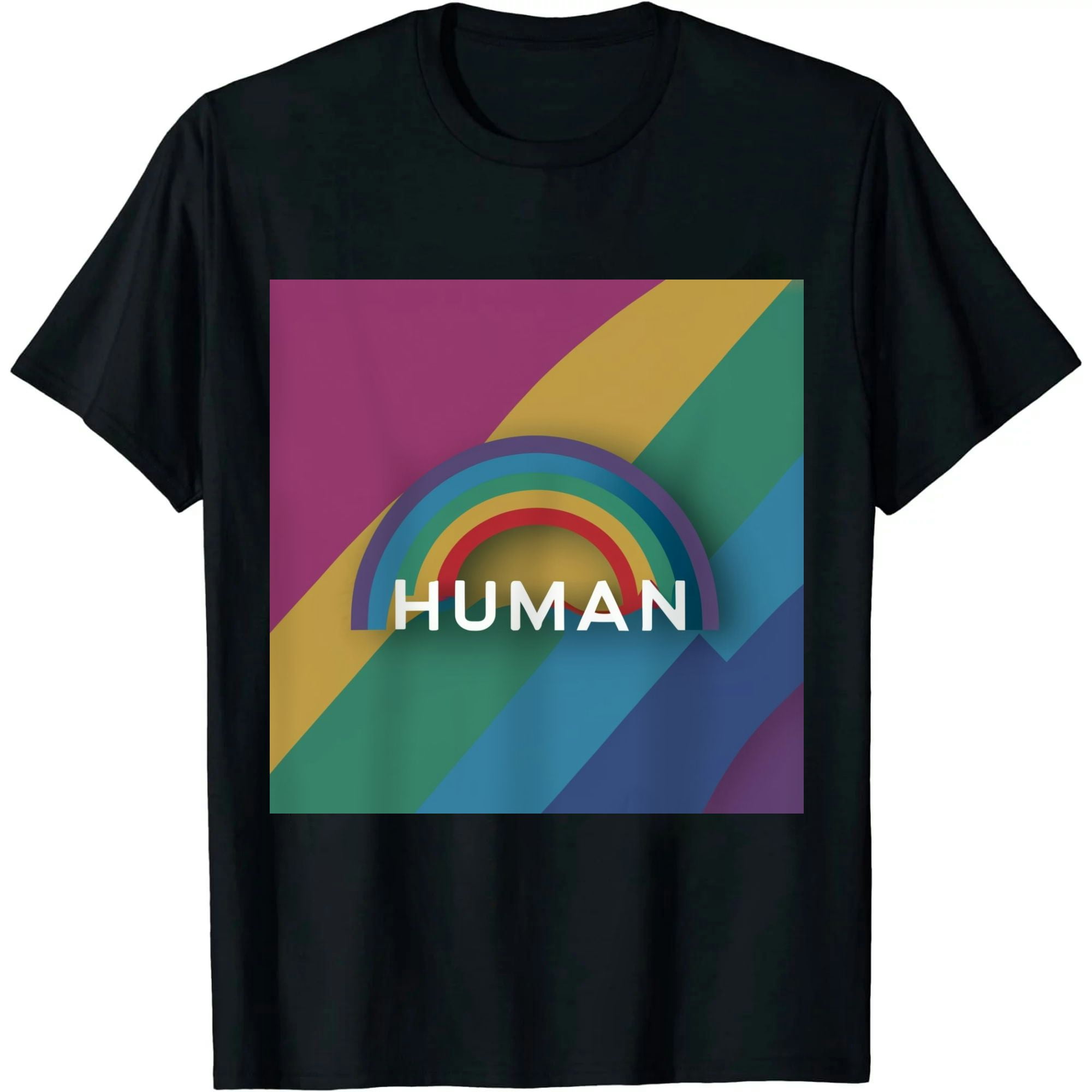 ARISTURING HUMAN LGBT Flag Gay Pride Month Transgender Rainbow Lesbian ...