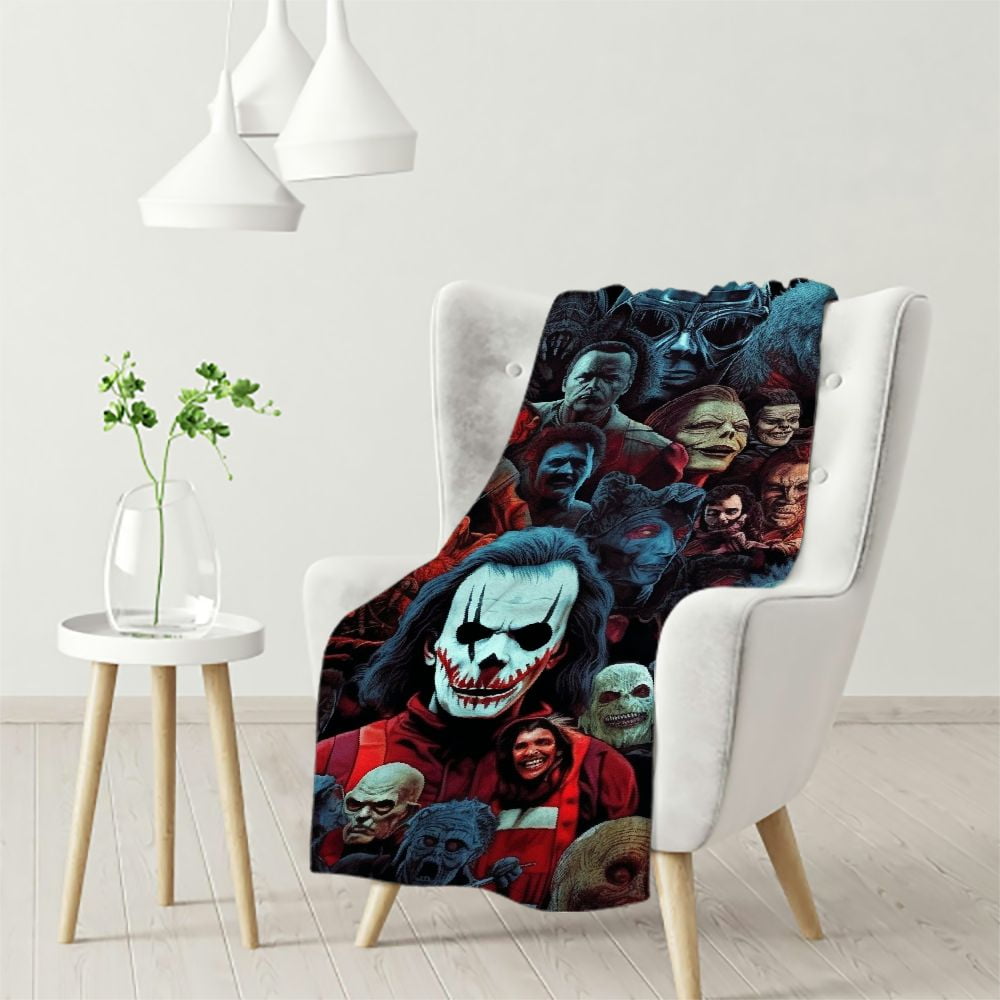 HENGT Halloween Horror Movie Blanket Ultra Soft Throw Blankets for Boys ...