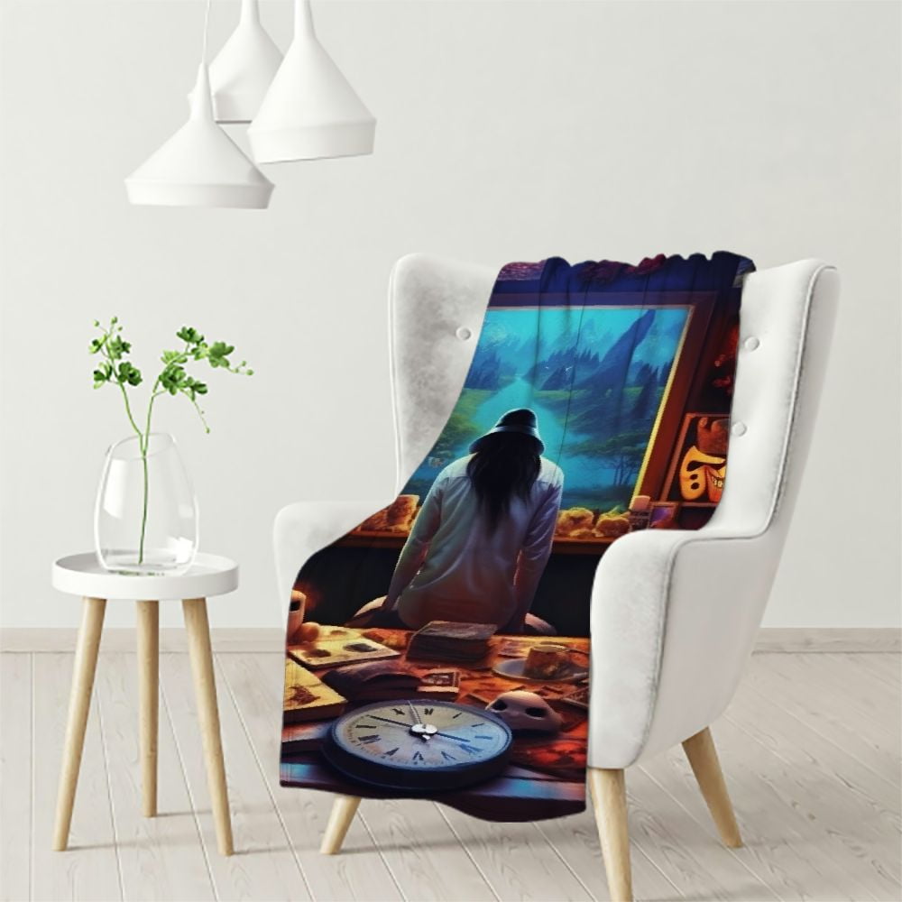 HENGT Horror Movies Watching Throw Blanket for Bed Sofa- Scary Warm Bed ...