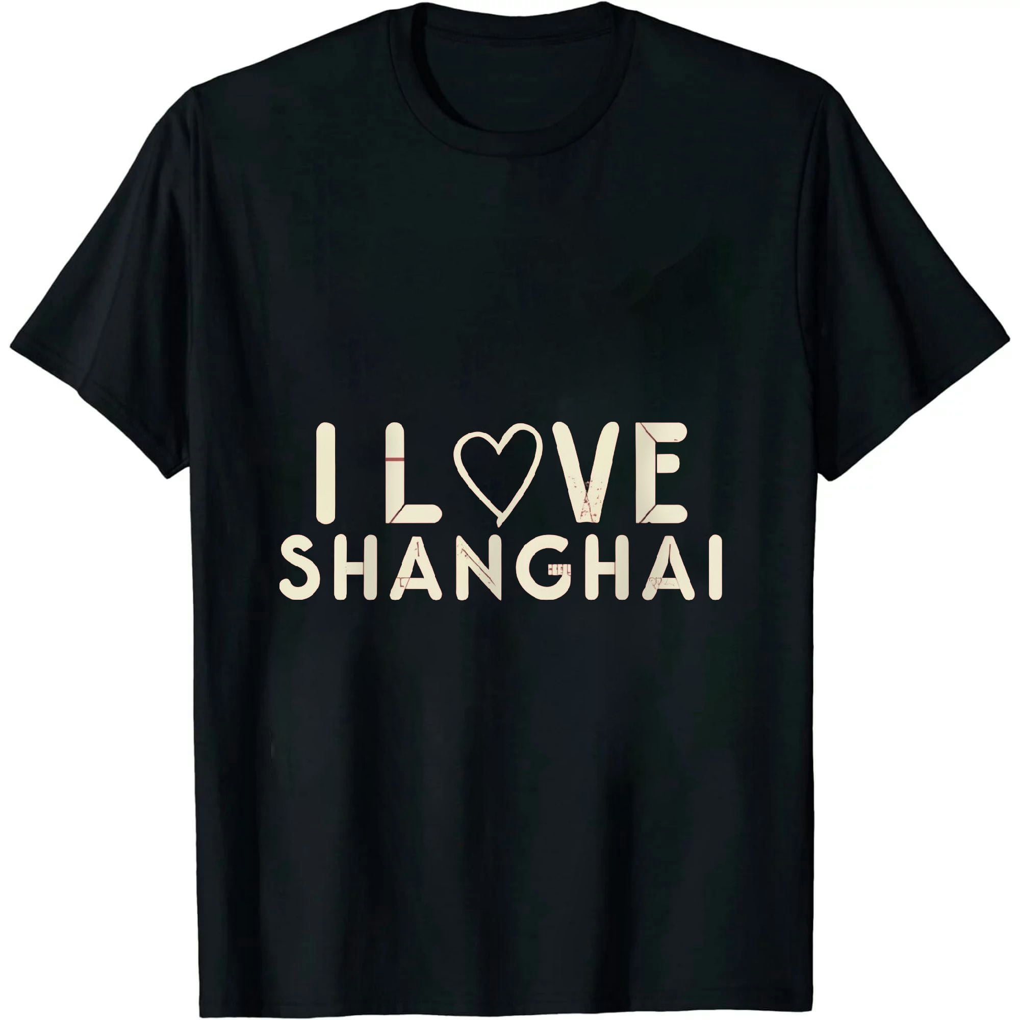 ARISTURING I Love Shanghai in China Tee Shirt - Walmart.com